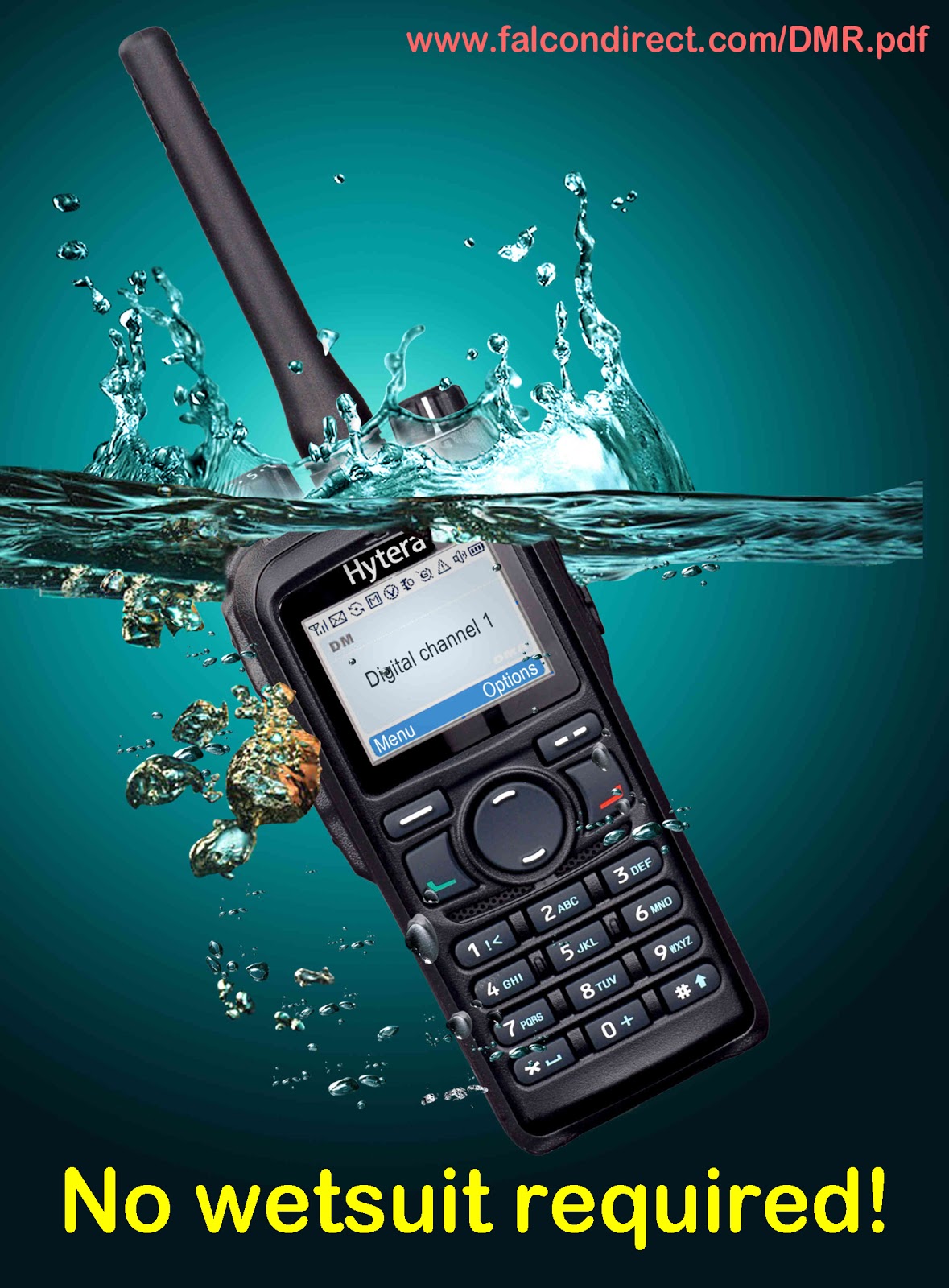Thanks for visiting Falcon Direct!: Hytera PD782 - No Wetsuit Required!
