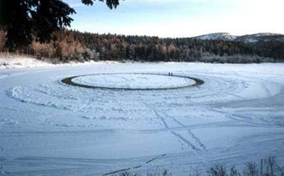 NATURAL PHENOMENON: ICE CIRCLES