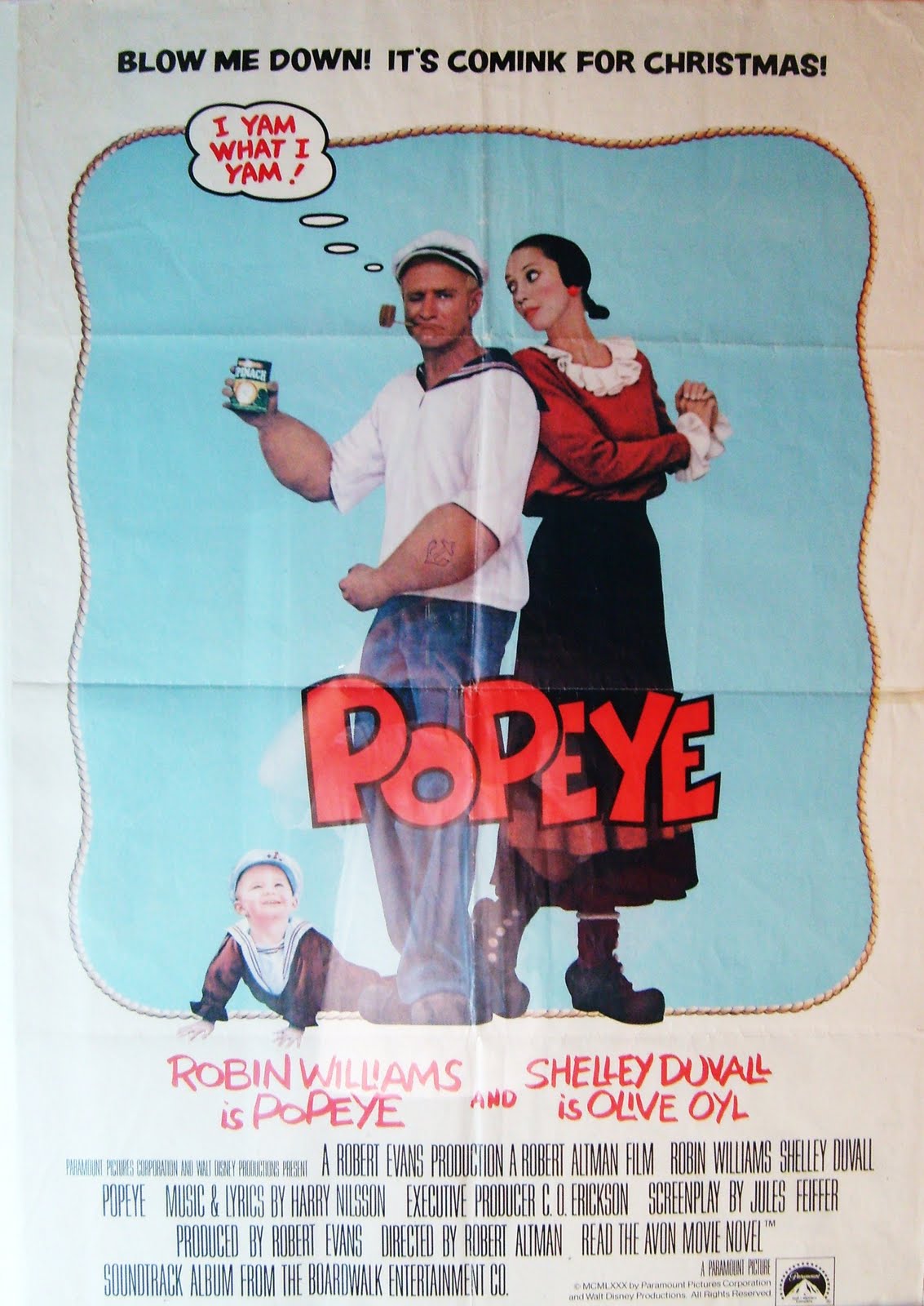 Dr Tony Shaw: Robert Altman's Popeye (1980) Film Set, Sweethaven ...
