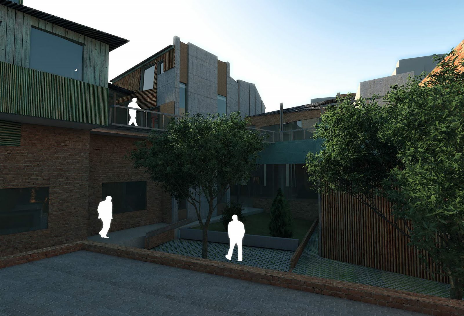 Arquitectura digital: Centro Comunal la boca