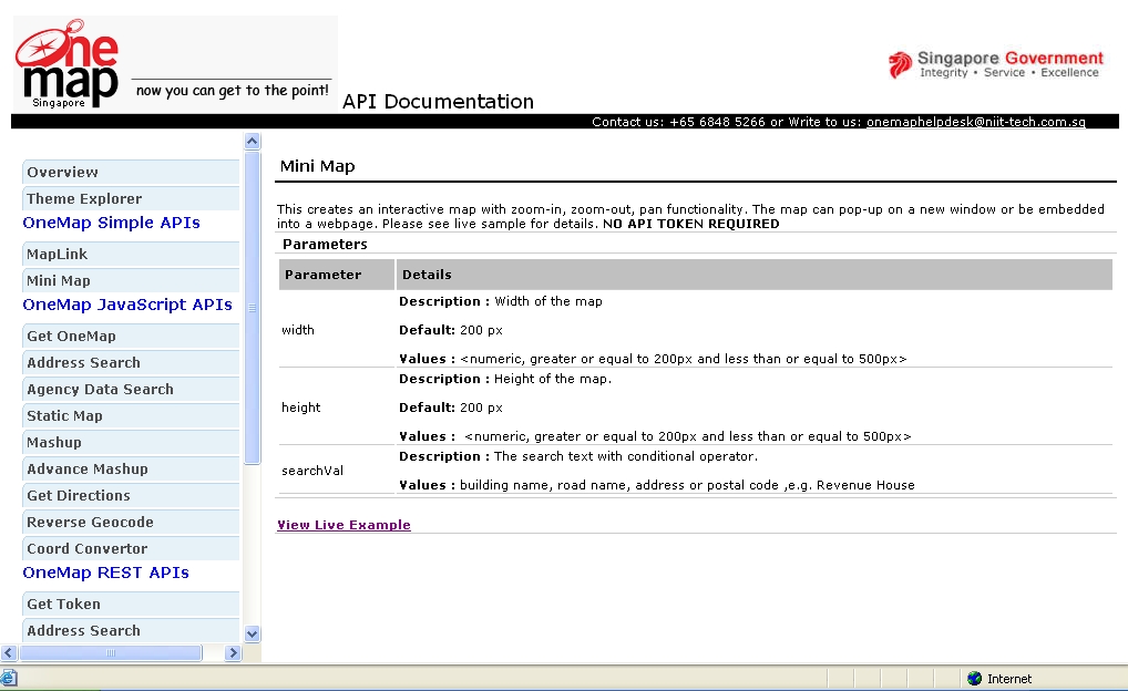 OneMap.sg: Tip: Embed OneMap on your website!