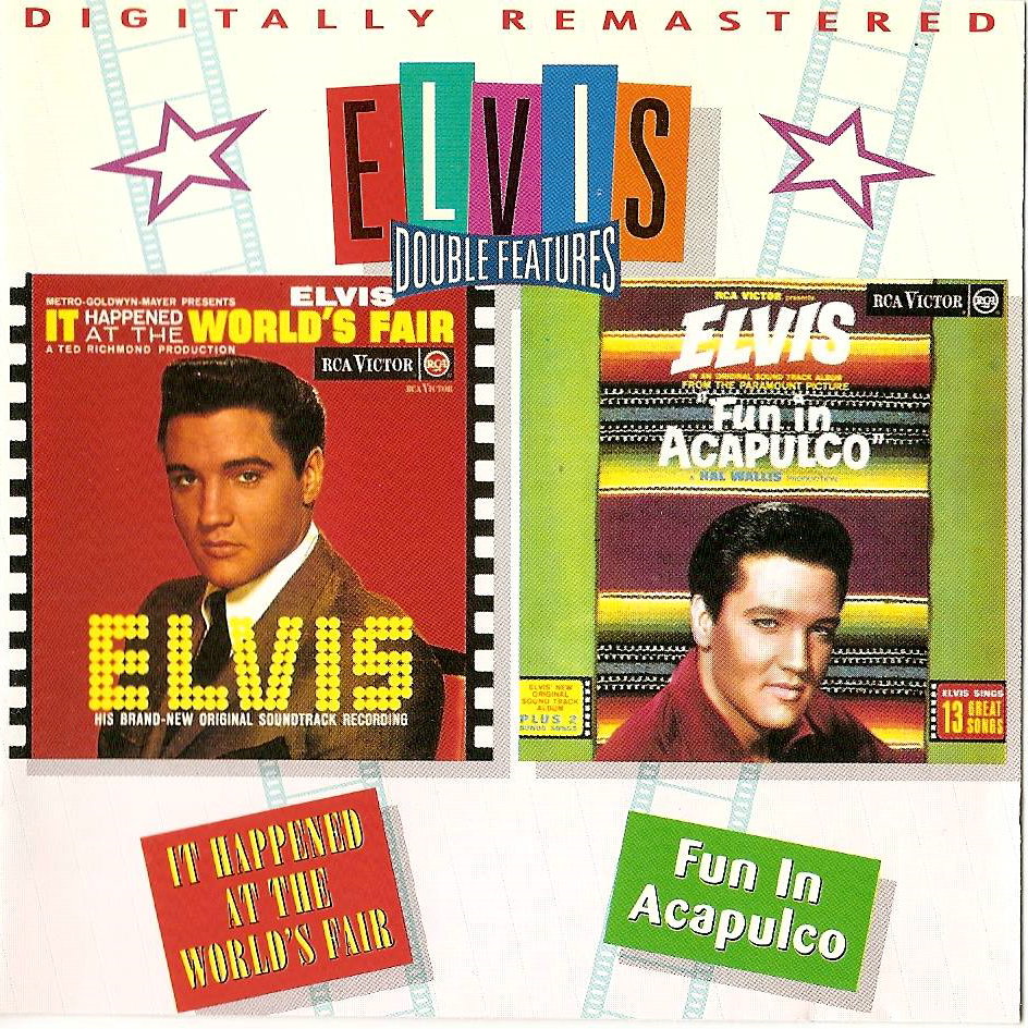 ELVIS JAR: - ELVIS DOUBLE FEATURES: IT HAPENED AT THE WORLD'S FAIR ...