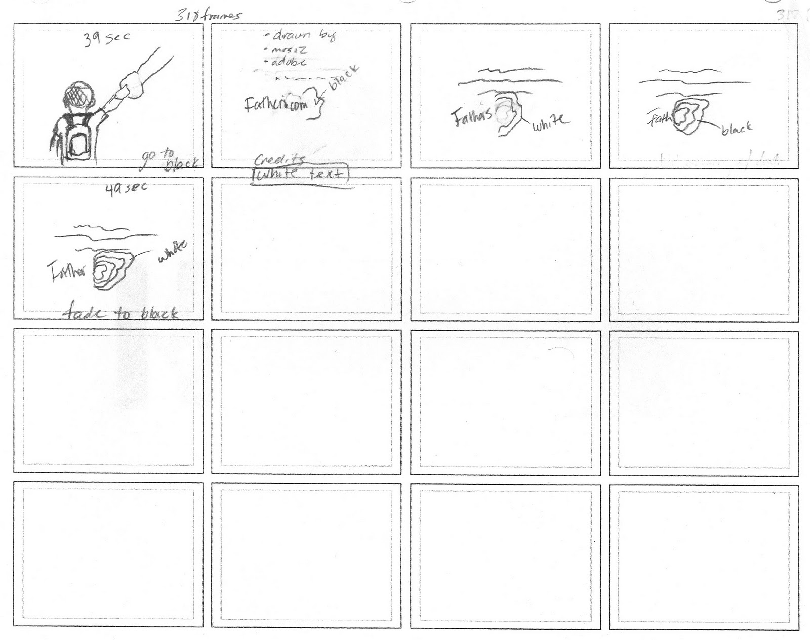 Nathan J Brunetti Designer: Storyboards for the animation