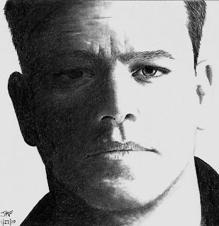 Go to DrPencil.com: Matt Damon Drawing