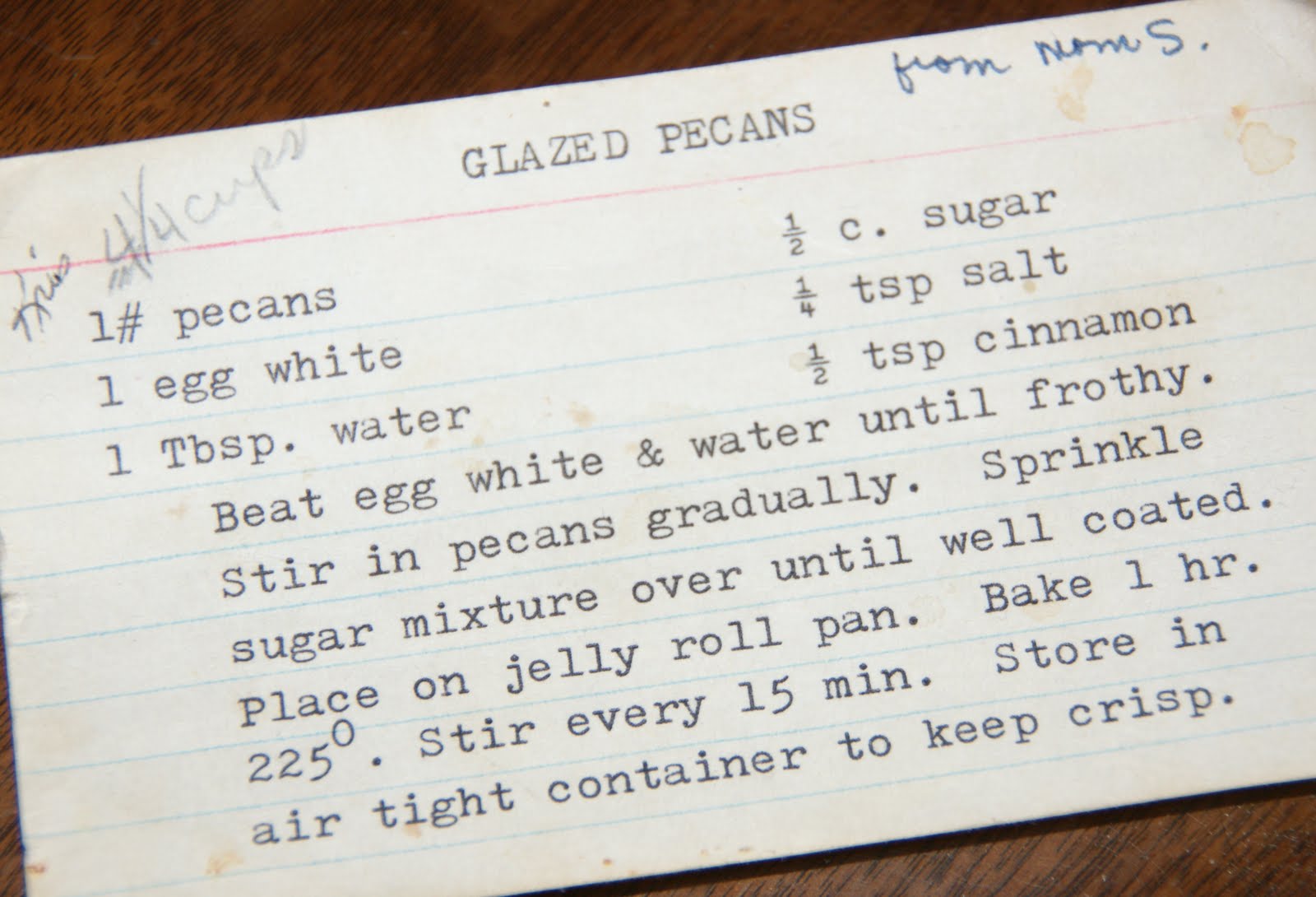 Feeding Frenzy...: Glazed Pecans