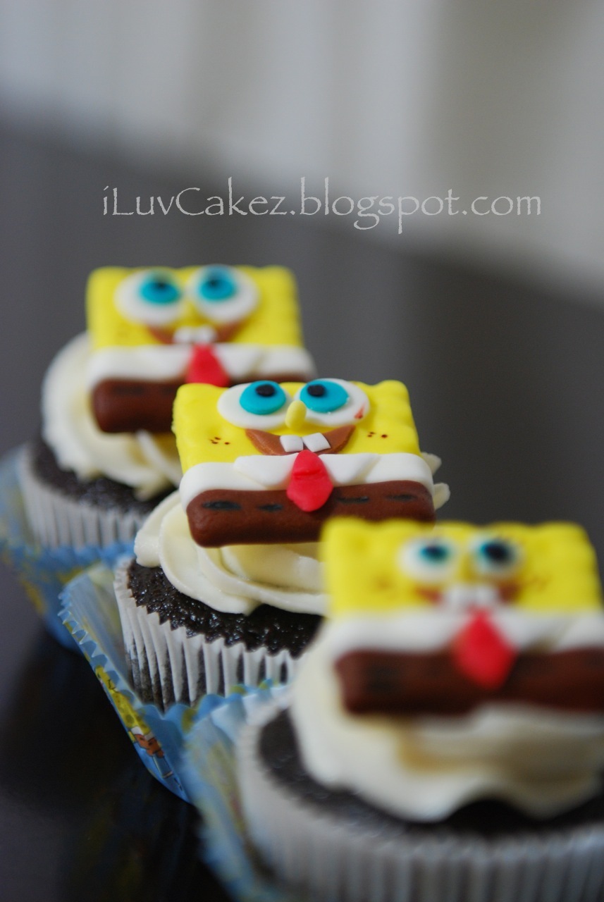 iLuv Cakez: Allen Marc Spongebob Cupcakes
