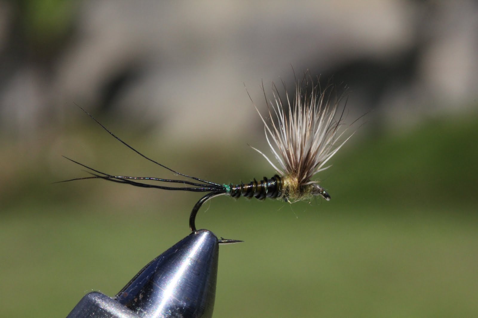 Fly Fishing and Fly Tying: Biot Body Dun with Split Tails