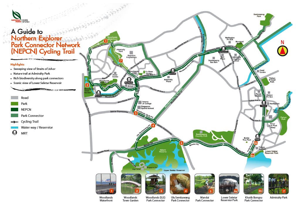 smallwheelsbigsmile: Information on Northern park connector Network ...