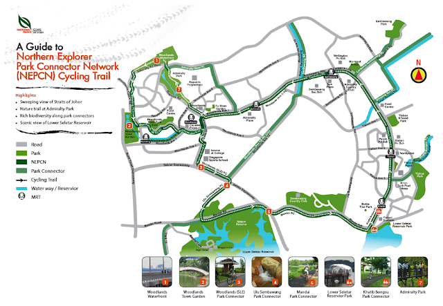 smallwheelsbigsmile: Information on Northern park connector Network ...