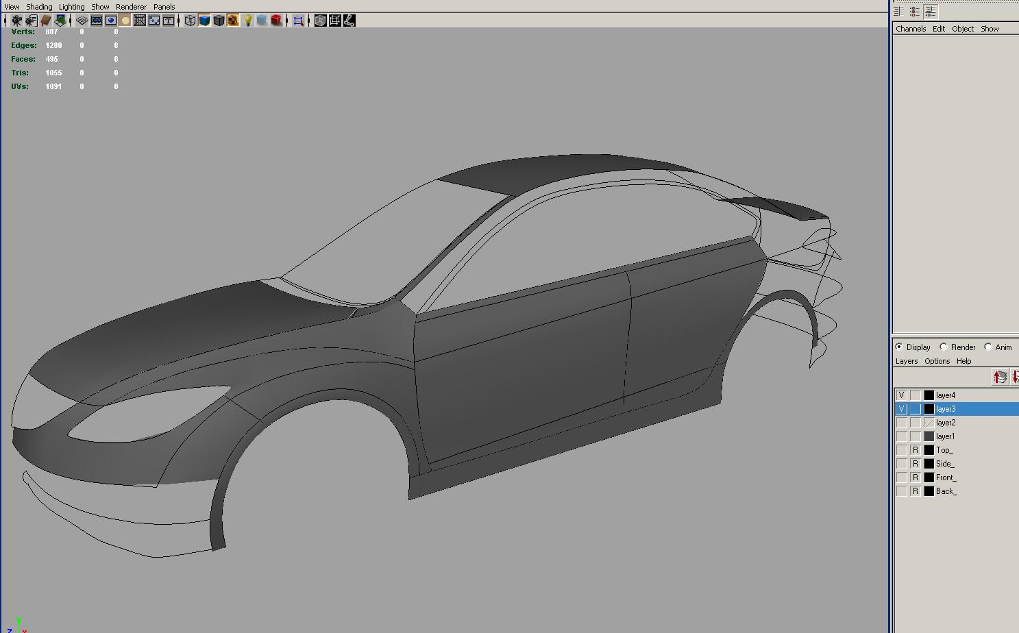 -Riusaga Online-: 3D car modeling