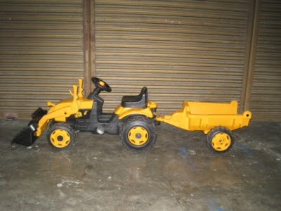 JuaiMurah: Smoby Tractor Trike With Wagon