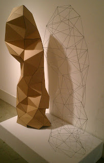Oberlin Studio Art: Visual Concepts: Intro. Sculpture: cardboard project