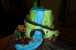 Projects: Waterfall Cake