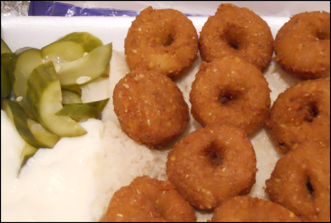 Melissa in Egypt: Falafel donuts