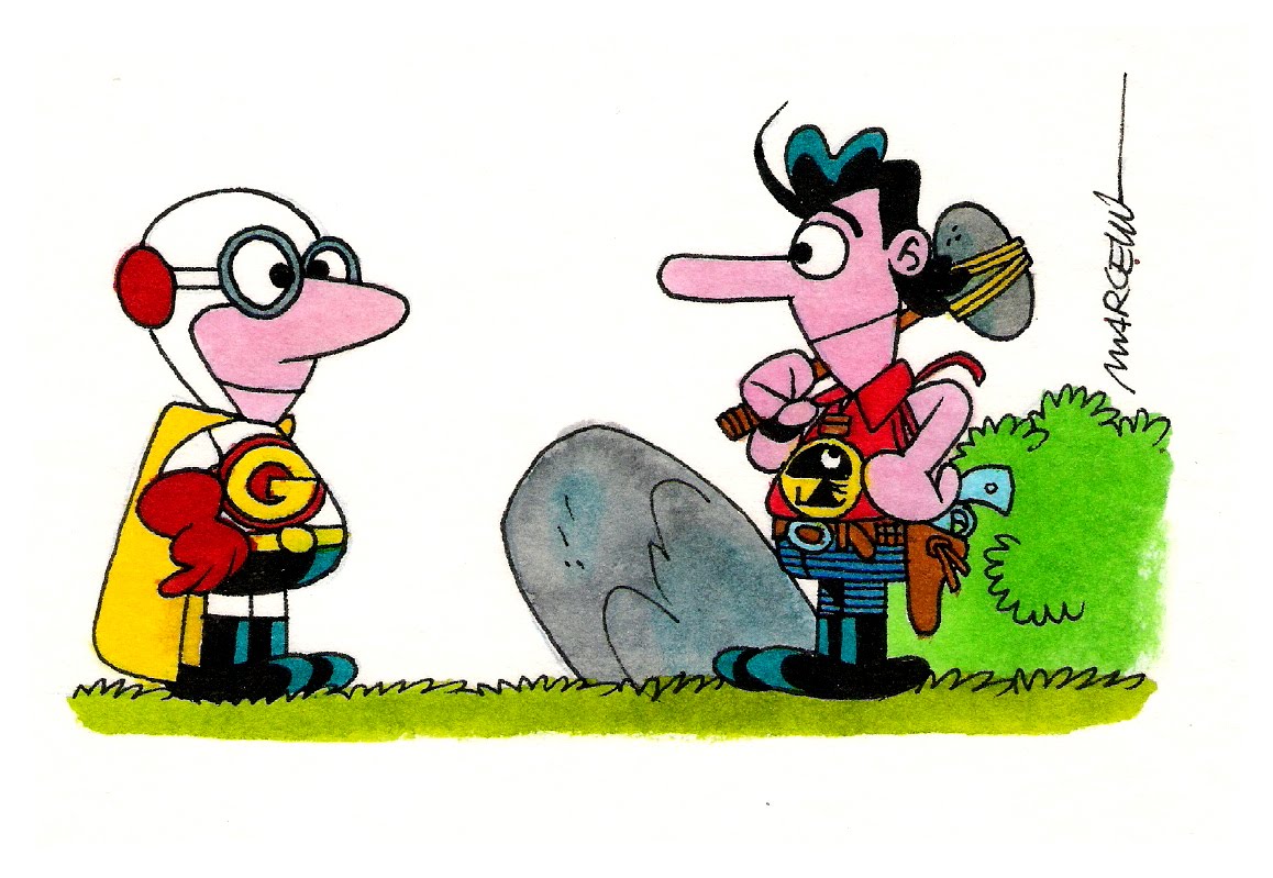 SketchBook: Marcello Toninelli - Capitan G. Vs Zagor