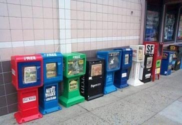 Embalm: Newspaper Bins
