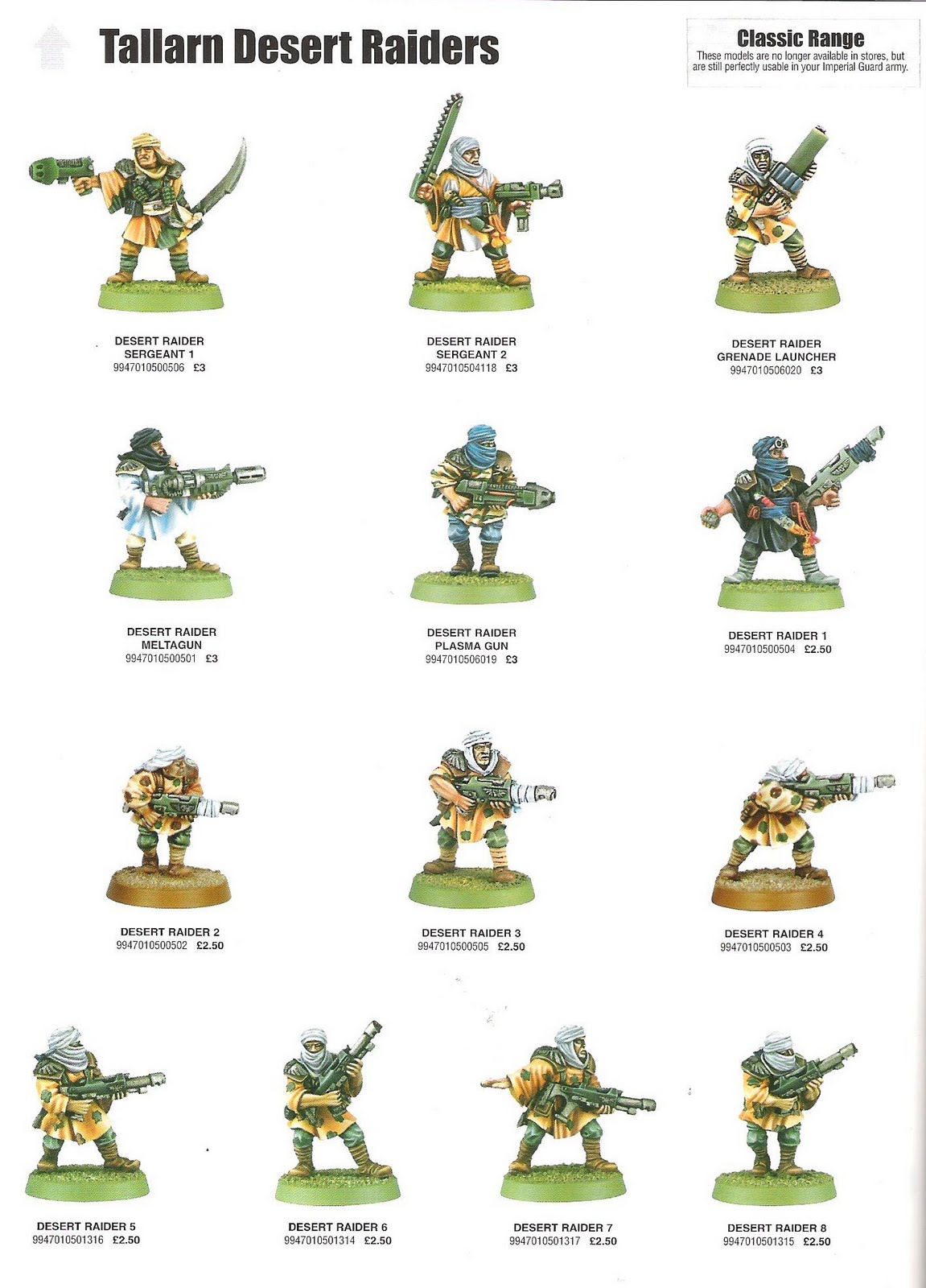 Warhammer 40k Imperial Guard Tallarn Desert Raider Sergeant 2? - Forum ...