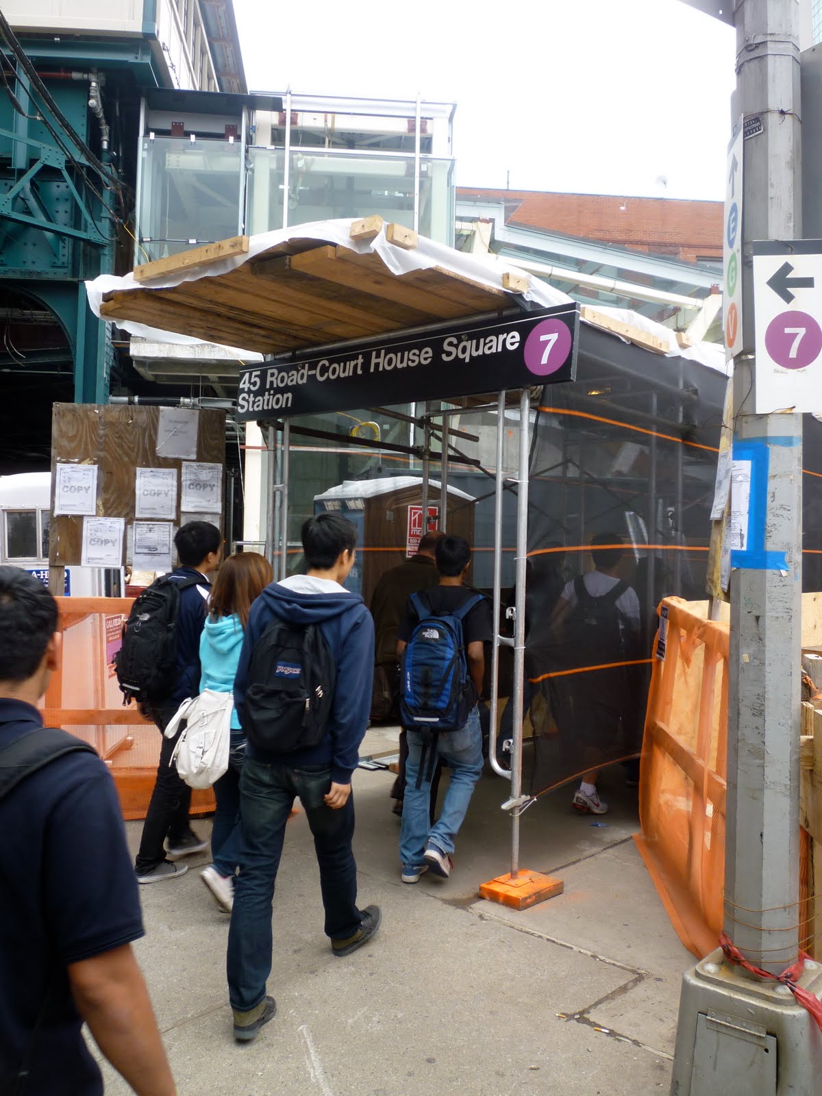 Lost City: Court House Square Subway Entrance Partially Open