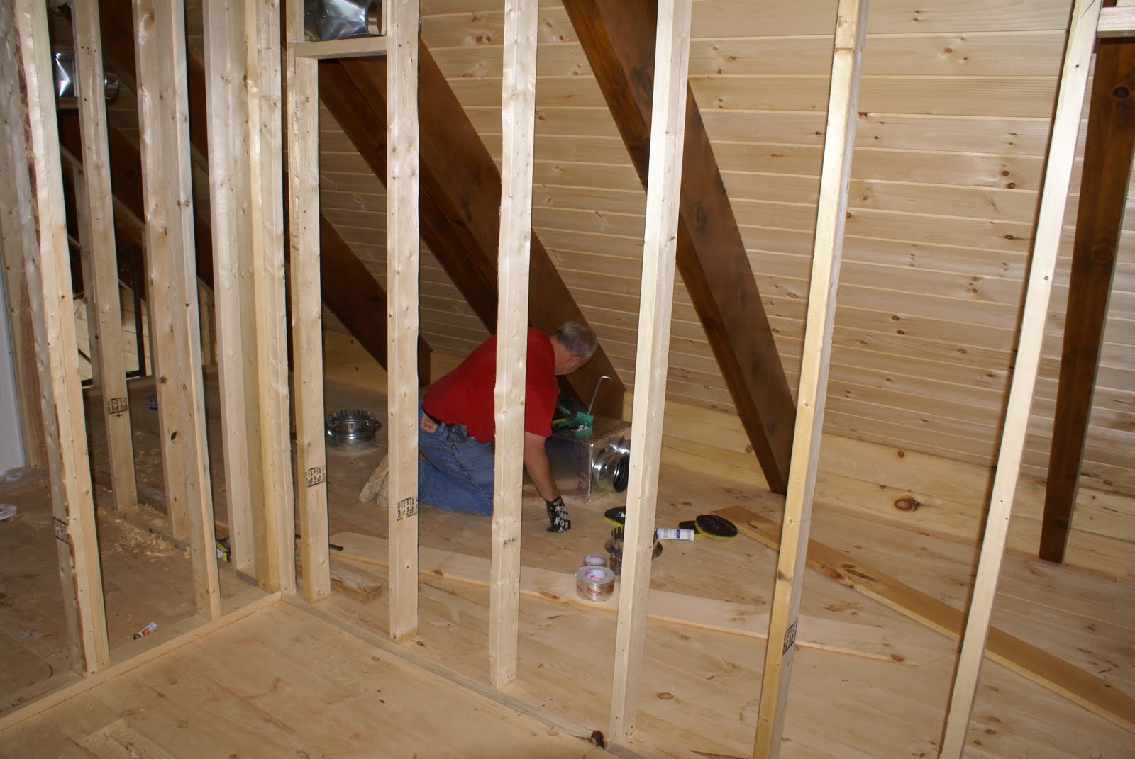 Hidden Bend Retreat, Romney West Virginia: Trim Work & Staining ...