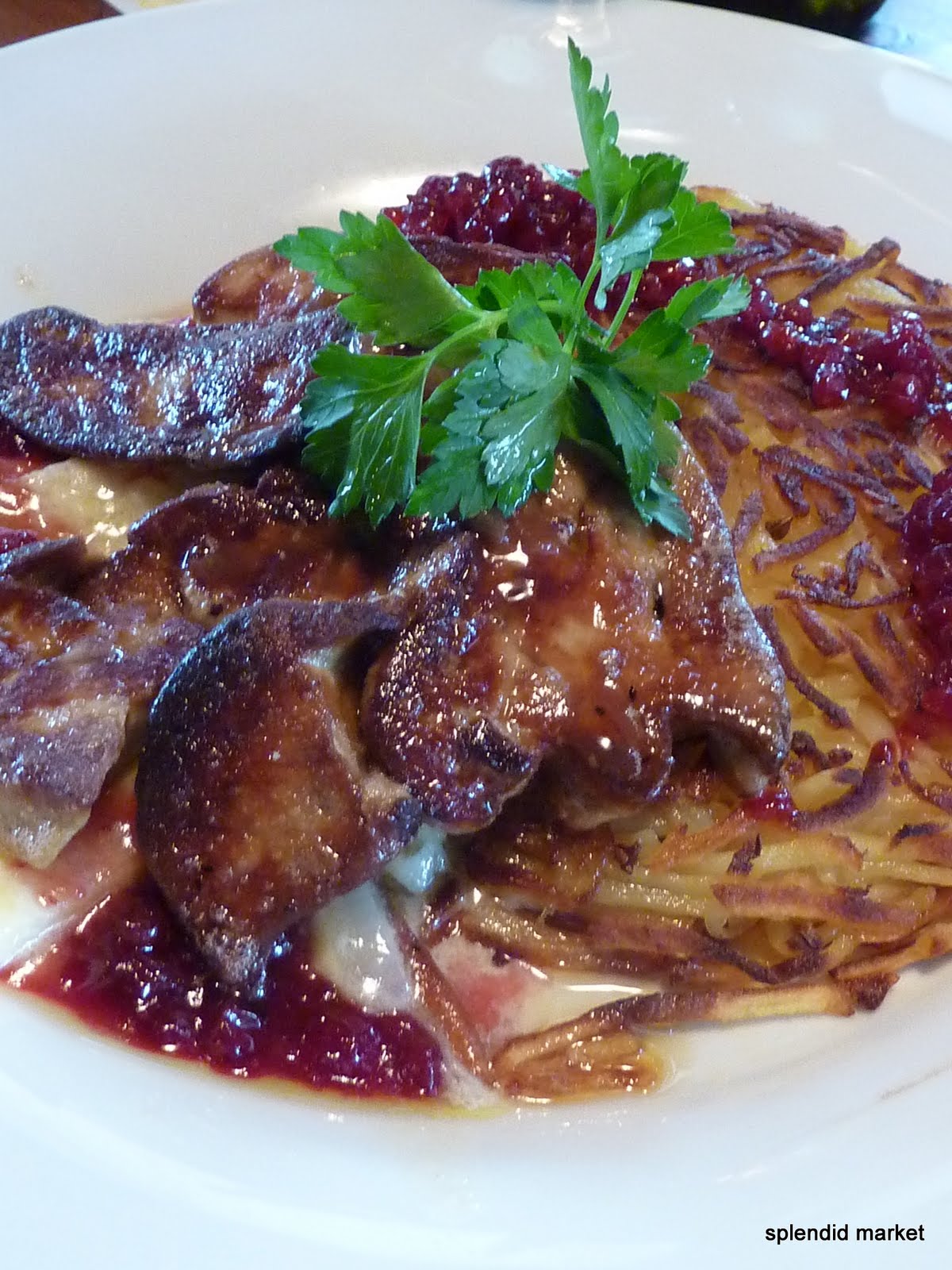 Elegant Food in a Rustic Setting