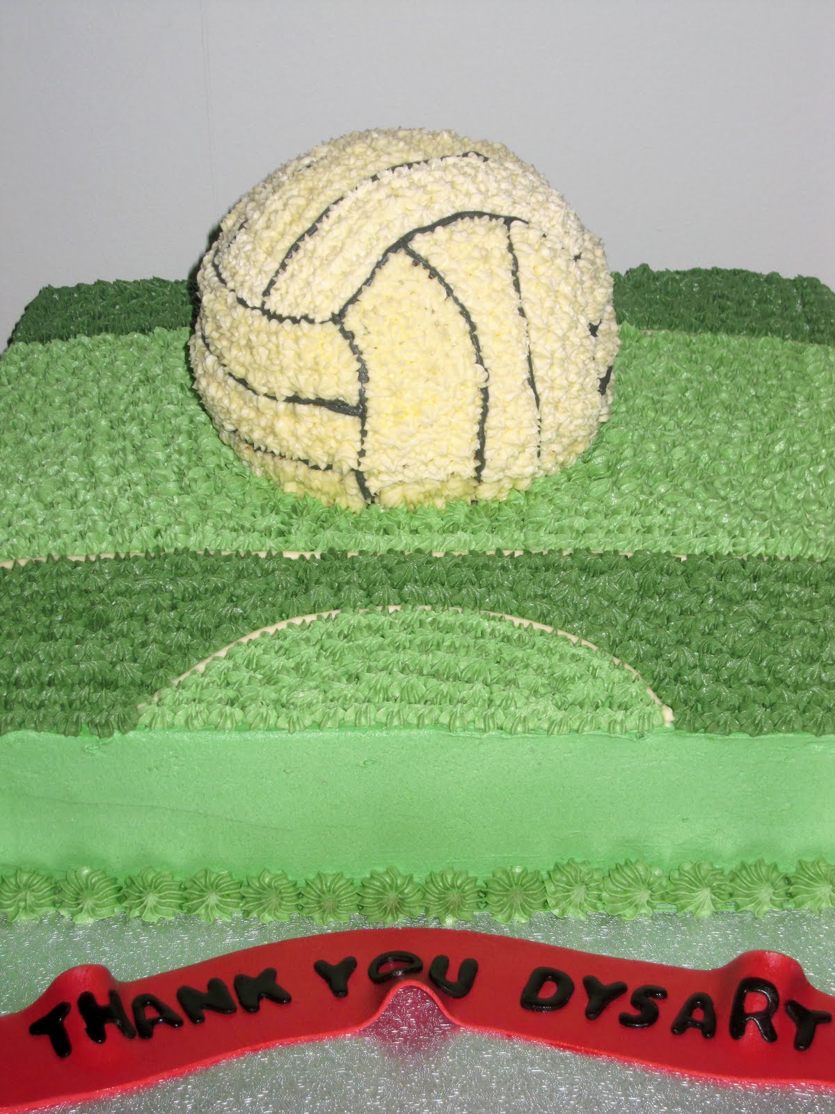 CRAVINGS cakes cupcakes and cookies: Netball Cake