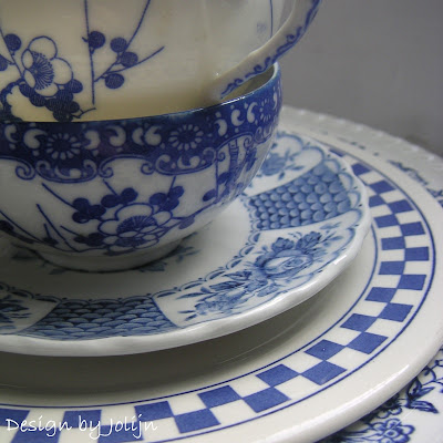 Jolijn: Blauw-wit Servies!