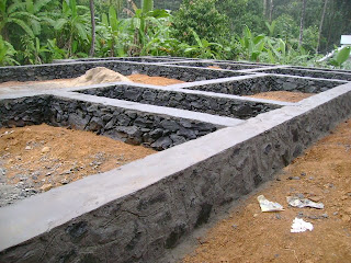 Kerala House construction for Sunny Mattamana: Another view-basement ...