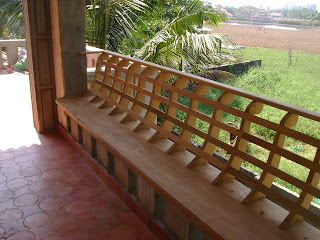 Kerala-House Construction for Binu Thomas: A closer look of charupady