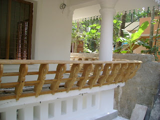 Kerala- House Construction for K.P.Saseendran: Interior wood work