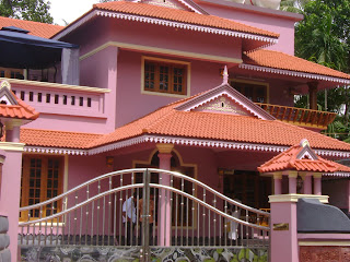 Kerala- House Construction for K.P.Saseendran: Work getting completed