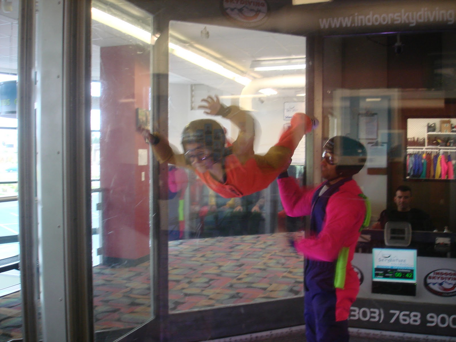 It's Not Any Saner In Denver: Kylie Goes (Indoor) Skydiving