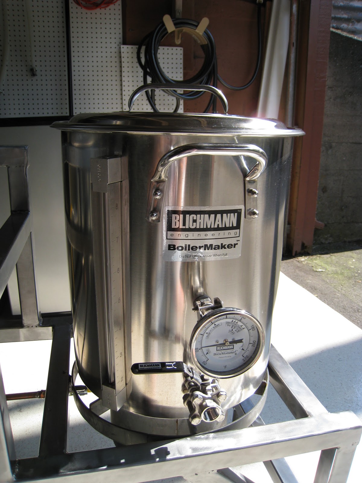 Black Alley Brewing: The Kettles and Recirculation