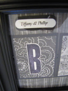 Sustainably Chic Designs: Name Frame Wedding Gift