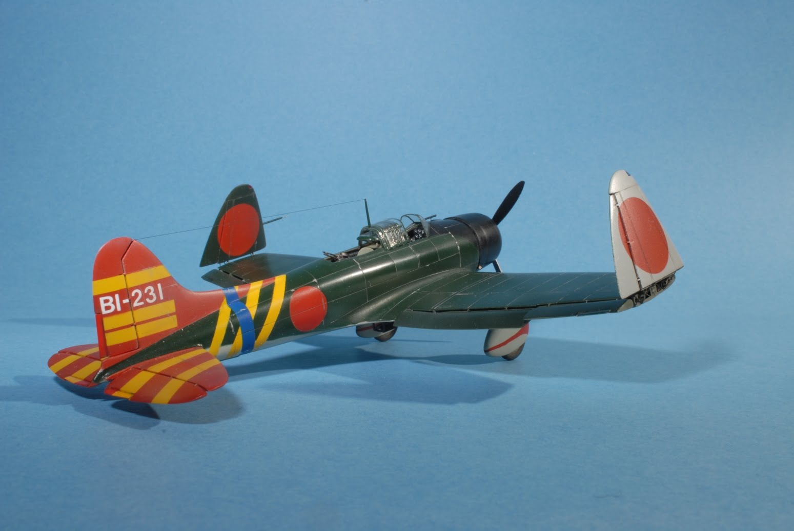 Aviation of Japan 日本の航空史: John Wong's Airfix D3A1 'Val'