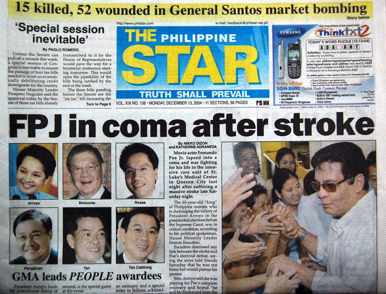 FPJ: THE HEADLINES 3 YEARS AGO: FPJ IS DEAD