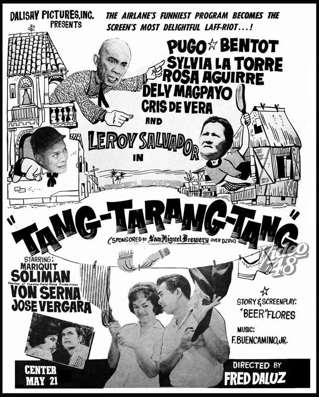 Video 48: THE SIXTIES # 125: COMEDY LEGENDS PUGO AND BENTOT, SYLVIA LA ...