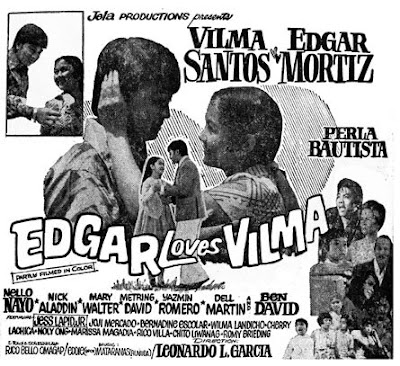 Video 48: VILMA SANTOS- EDGAR MORTIZ LOVE TEAM Circa 1970