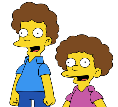 The Simpsons: Todd&Rod Flanders