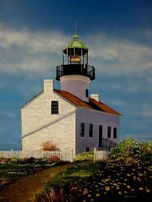 SPARKS ART: OLD POINT LOMA LIGHTHOUSE XI