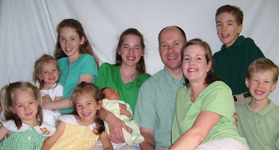 Raising Godly Seed: Family of Ten photos and birth announcement