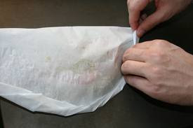 Fish in Parchment Paper (Fish en Papillote) - Perry's Plate