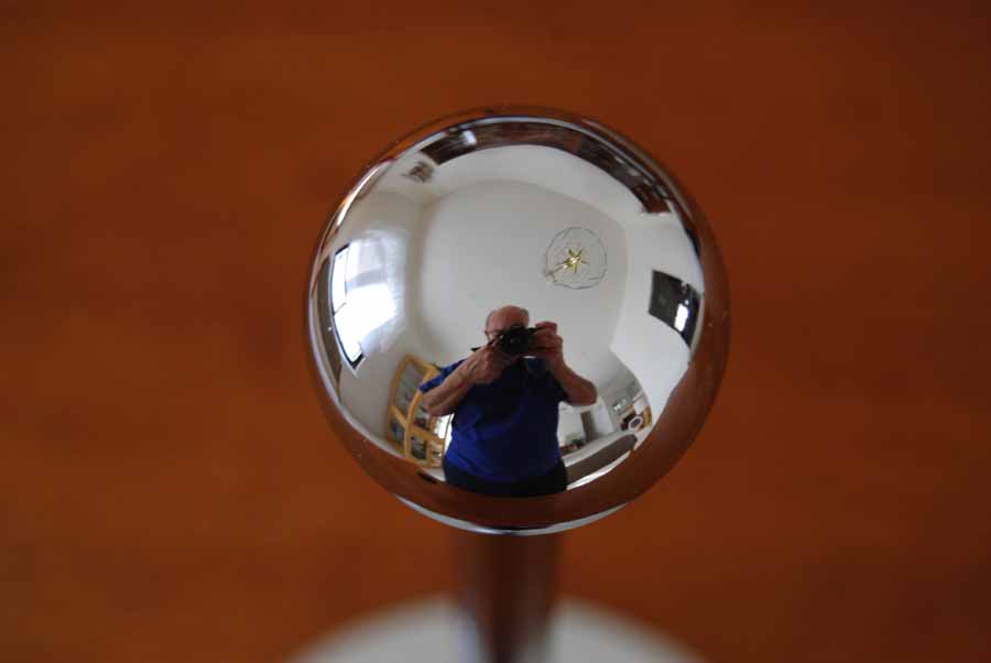 Lew's pics: Reflections - Chrome ball