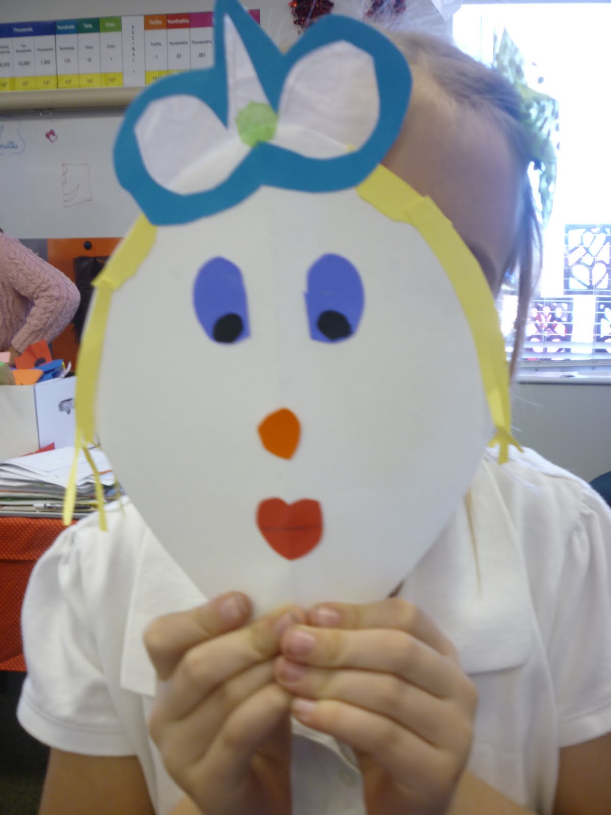 Summit Academy Loves Art!: Third Grade Symmetry Masks