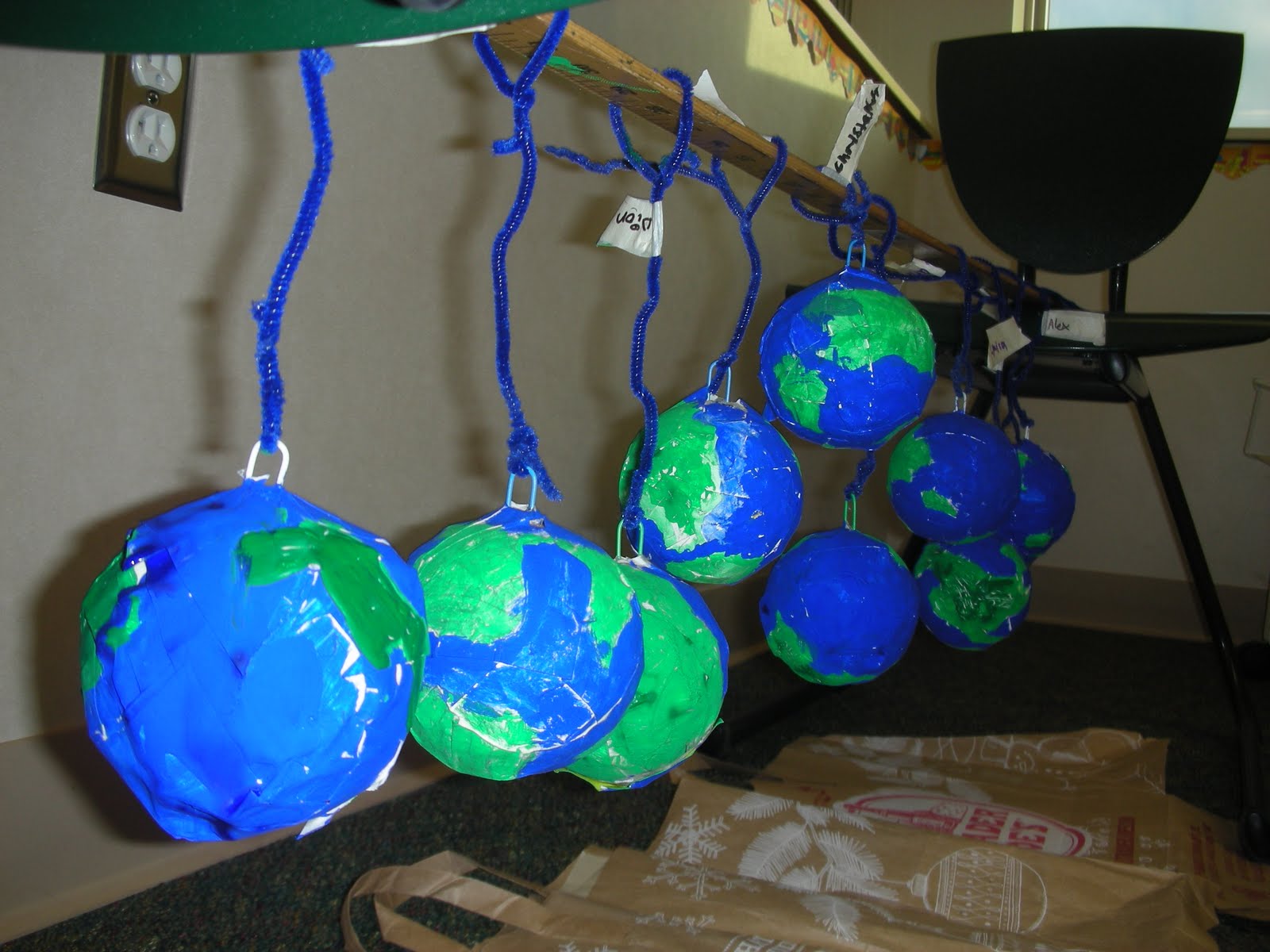 Students rock the Simple Gifts globe project | word.