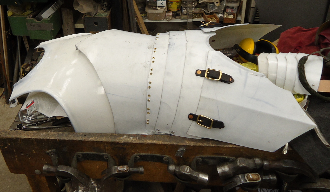 South Tower Armouring Guild: Aluminum armour.