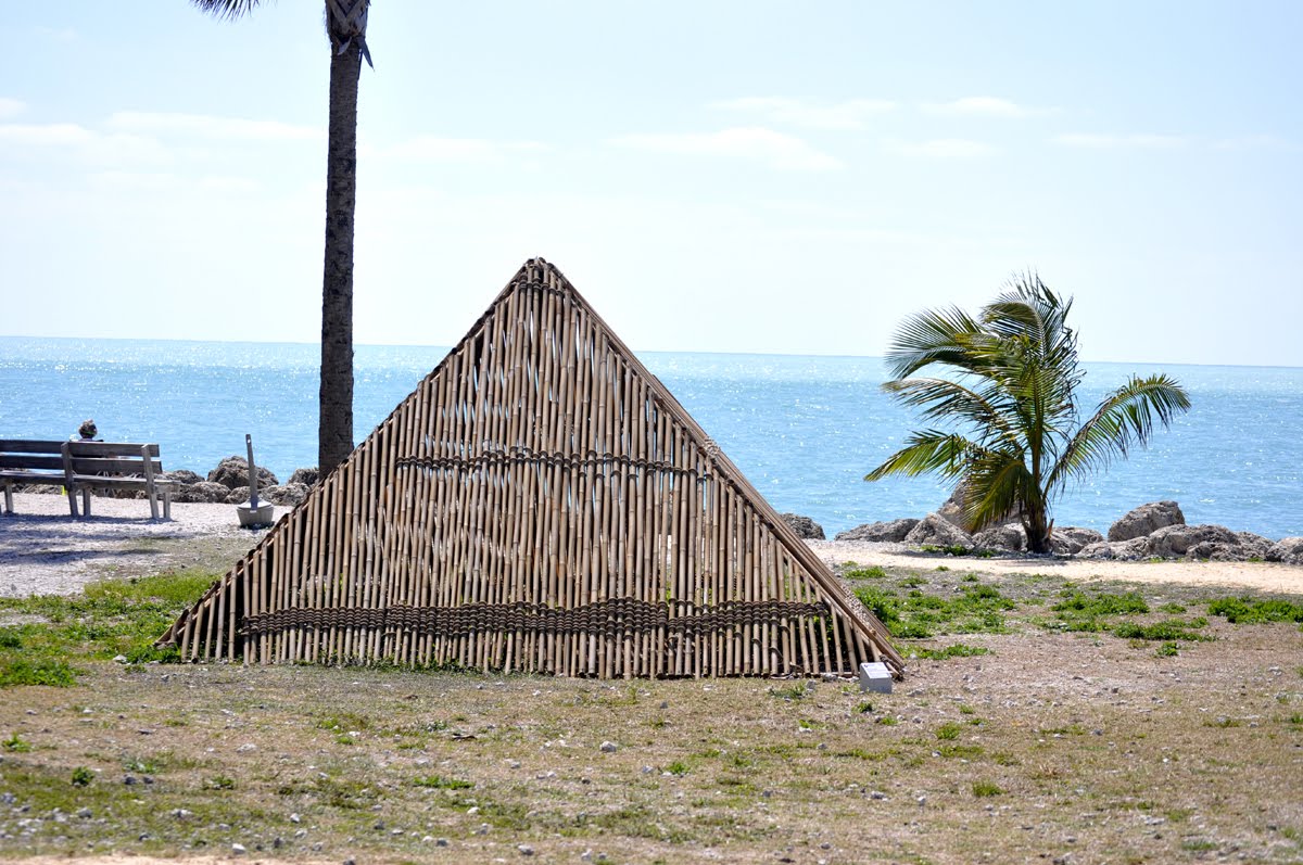 Key West Vacation Gypsy: Key West Sculptures at Fort Zachary State Park.