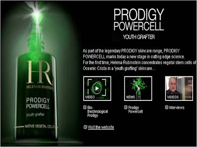 Versatile Vanity: HELENA RUBENSTEIN PRODIGY POWERCELL YOUTH GRAFTER