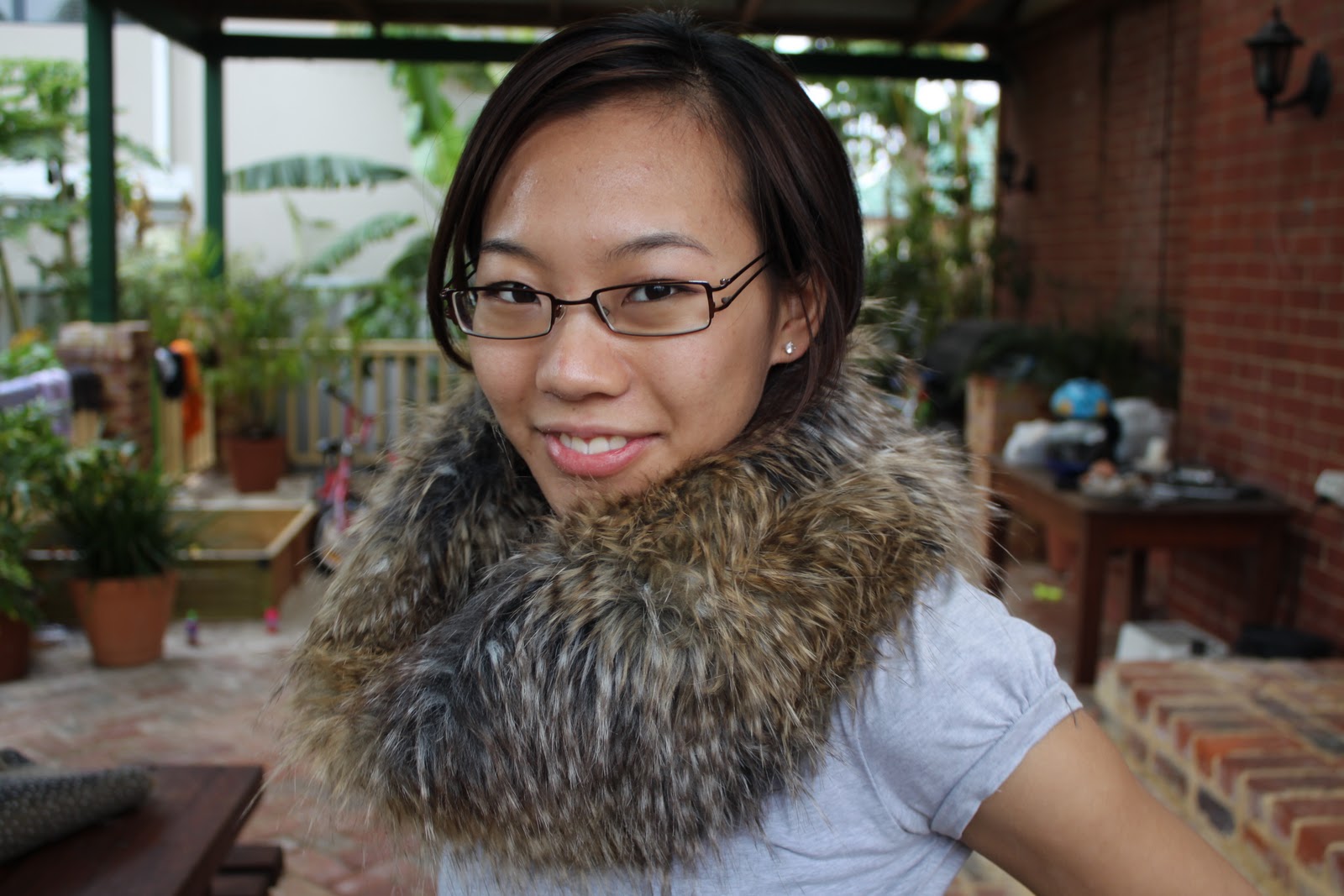 Holiday DIY #1 - Fur snoods: Le.Fanciulle