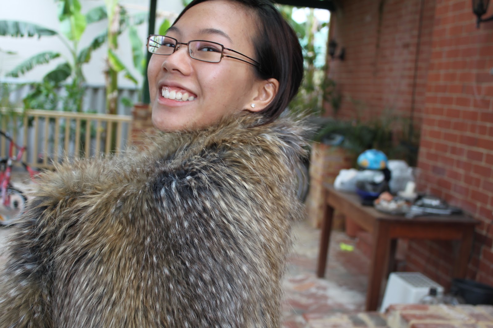 Holiday DIY #1 - Fur snoods: Le.Fanciulle