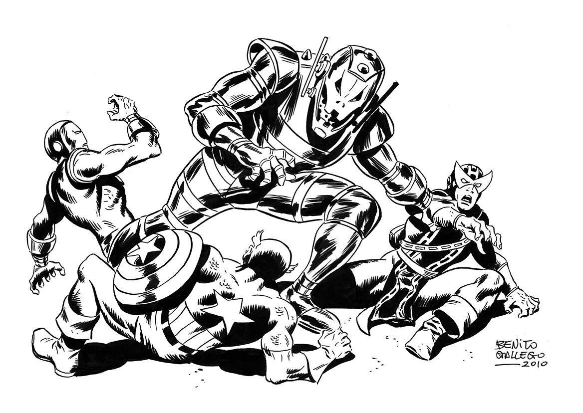 Callaghan's Inn: ULTRON + AVENGERS - TINTA